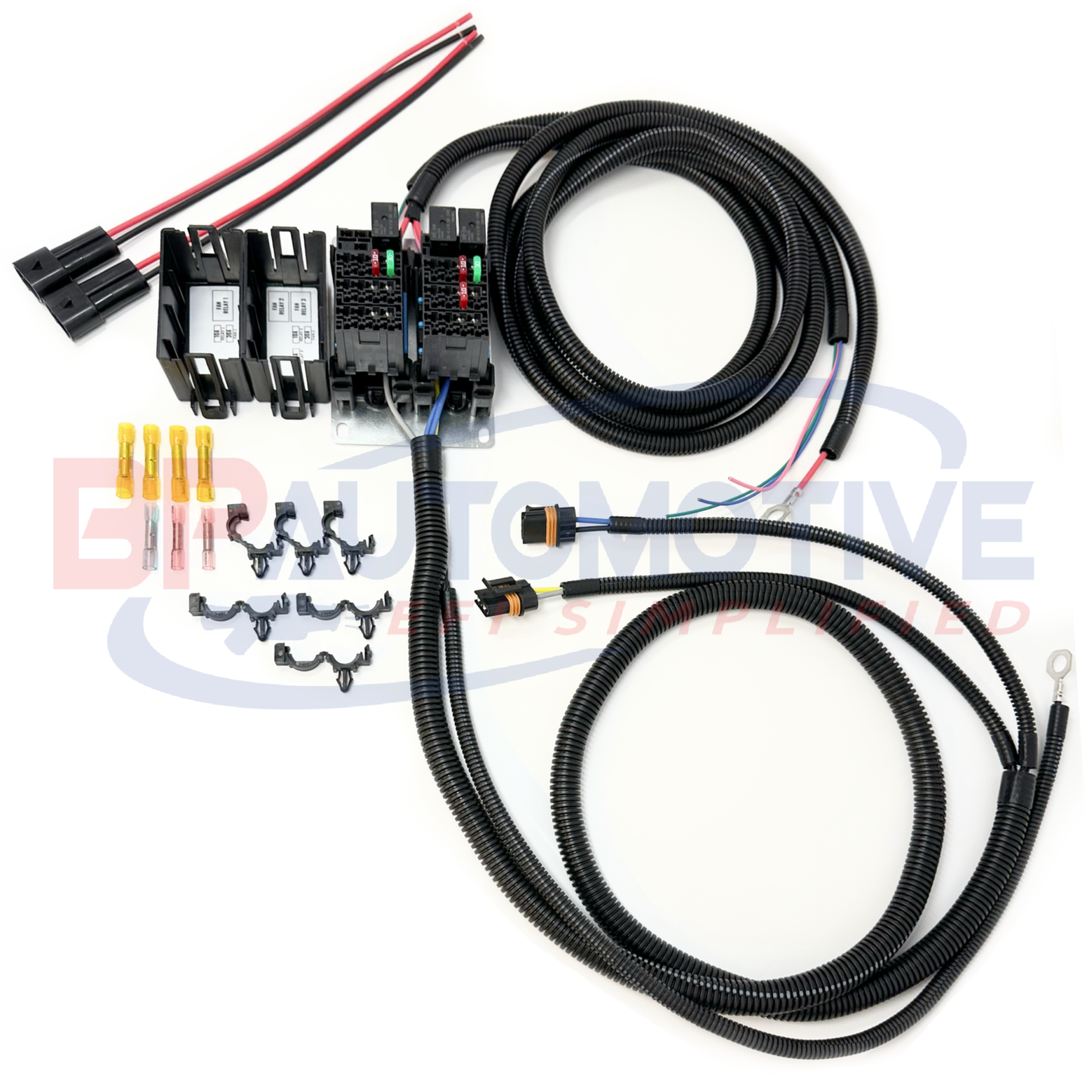 Dual Fan Two Speed Fan Relay Kit