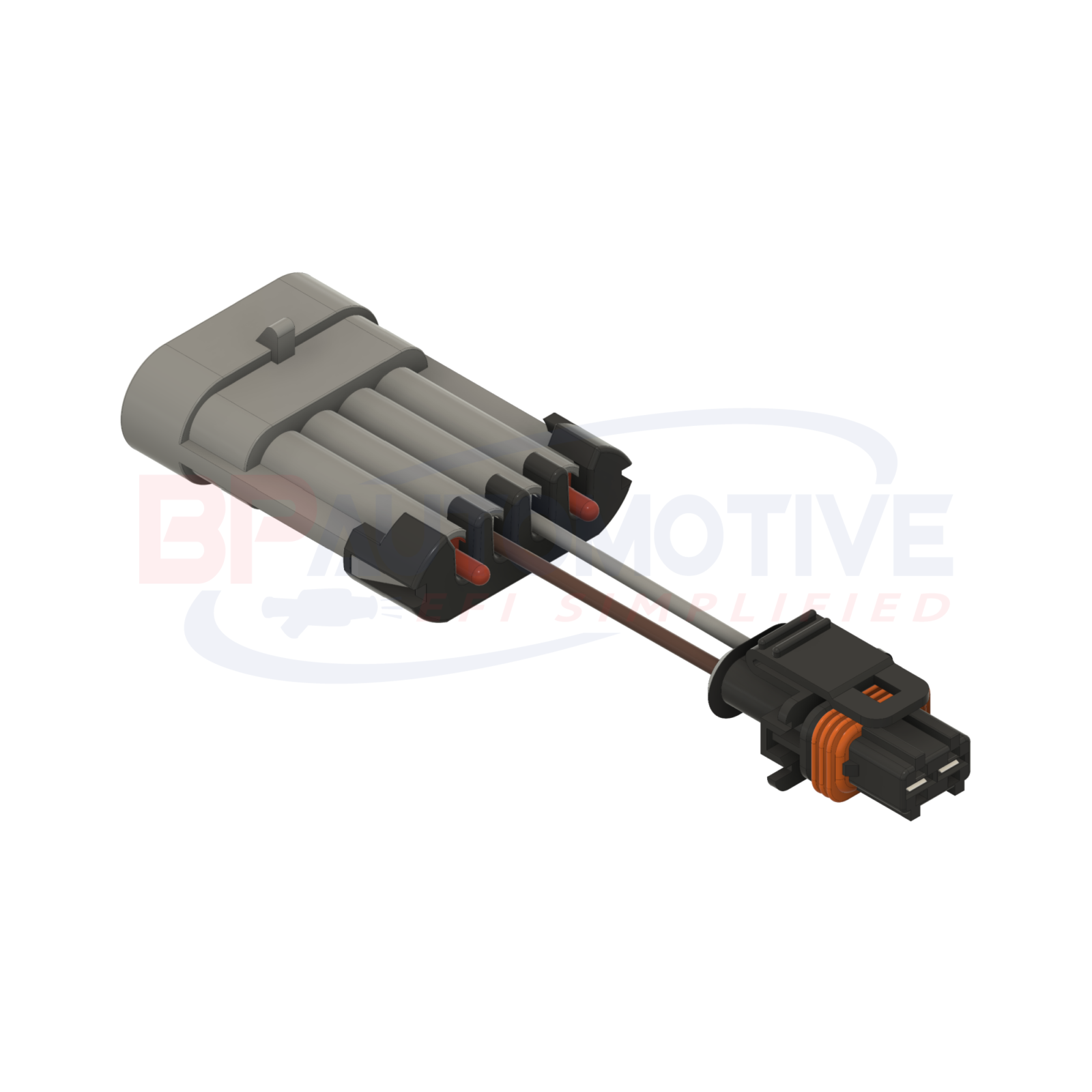 4 Pin to 2 Pin Alternator/Generator Adapter